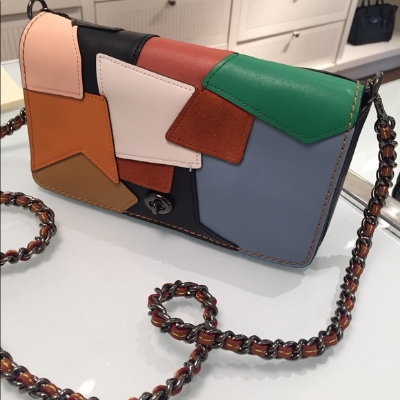 Coach | Bags | Nwt The Limited Coach 75th Leather And Suede Patchwork ...